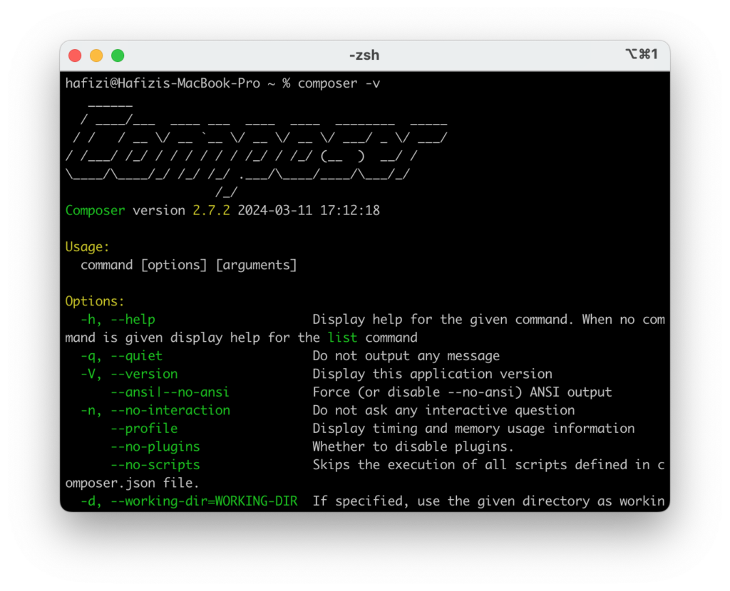 9 Langkah Cara Install Laravel 11 di macOS - Hafizi Azmi